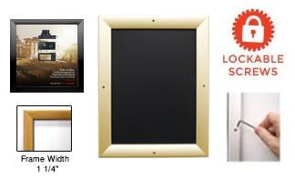 Durable & Secure Displays: SwingSnap Poster Snap Frames with Security Screws – SnapFrames4Sale