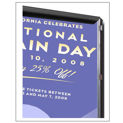 SwingSnap Front Loading Poster Snap Frames (1 1/4" Security-Style ...